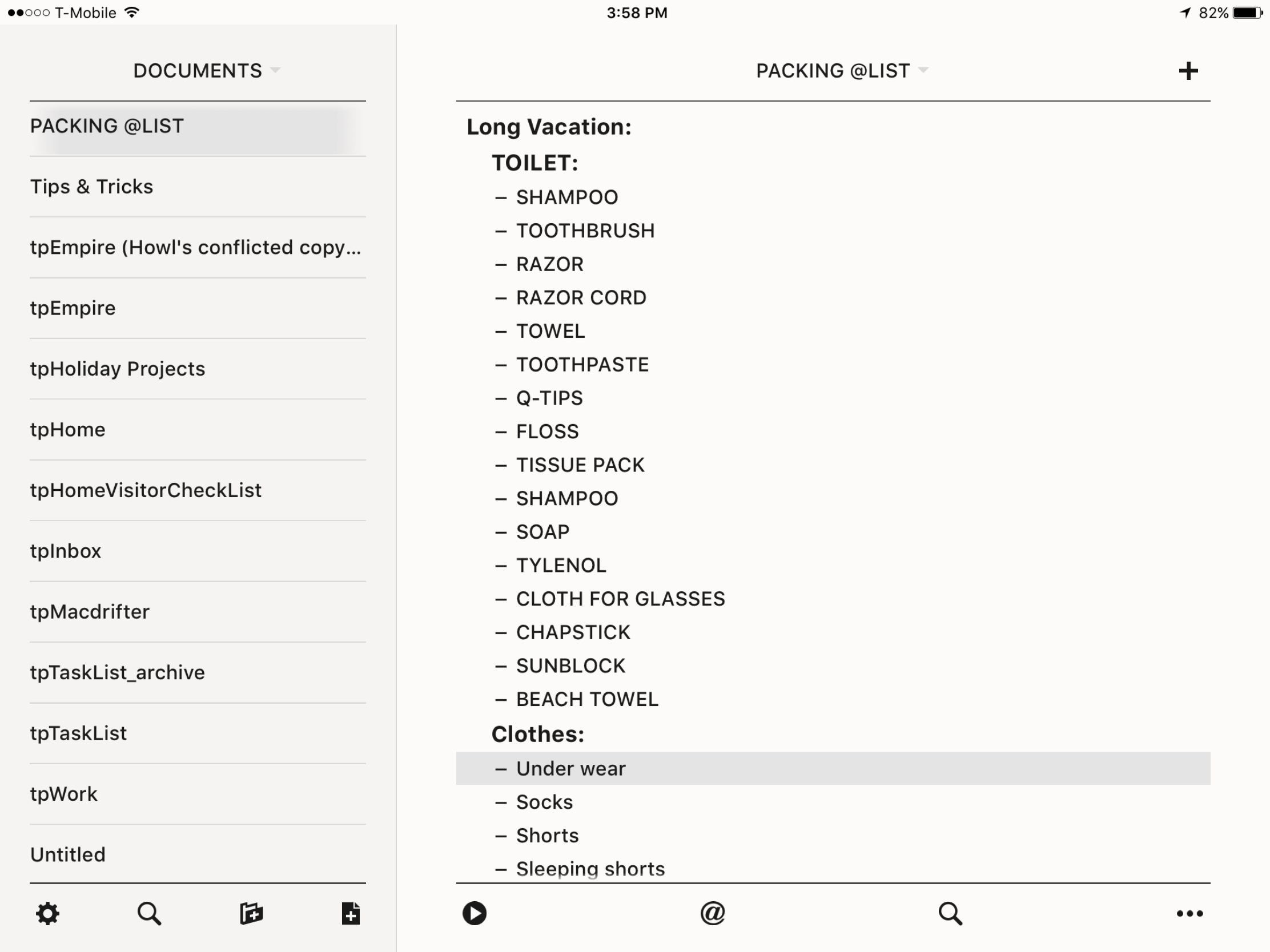 Managing Check Lists - Macdrifter Managing Check Lists - Macdrifter